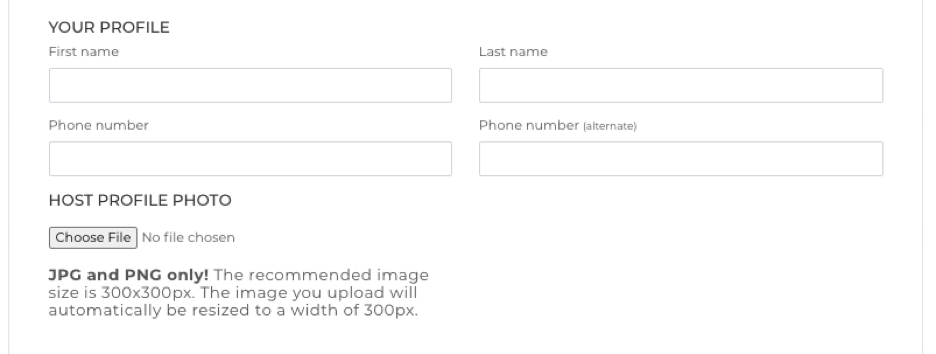How to Change Profile Settings