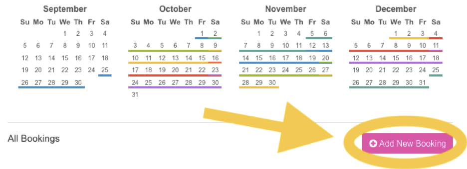 MANAGING A PROPERTY AVAILABILITY CALENDAR